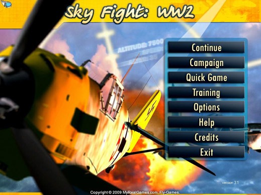 Sky Fight: WW2 - Games X Start!!! Free games for you..